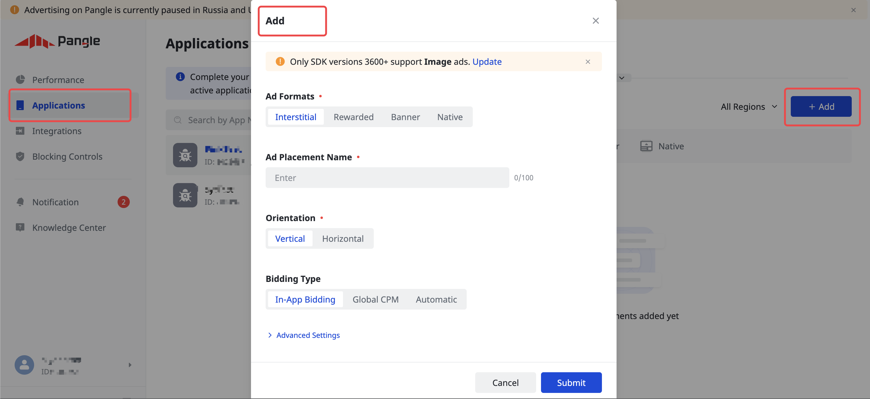 [Android] AdMob Custom Event Adapter for Pangle | Pangle